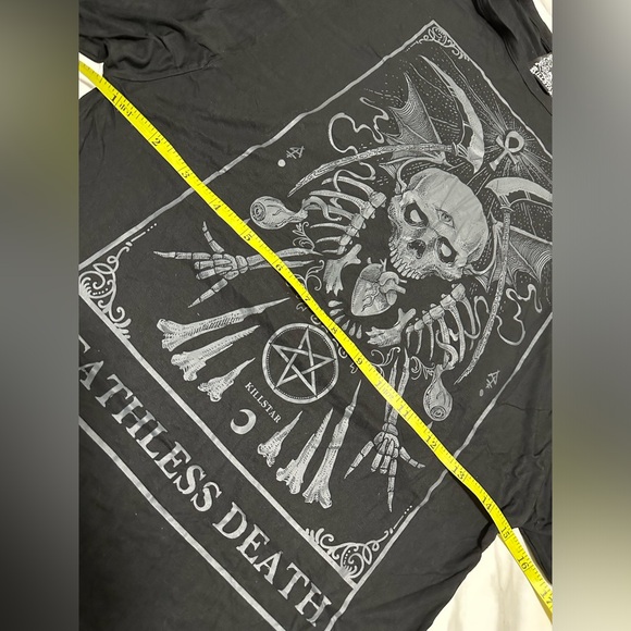 Killstar | Tops | Killstar Deathless Death Skull Pentagram Bones ...